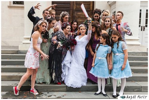 Zombie Wedding – Snug Harbor – Hazel Photo Weddings