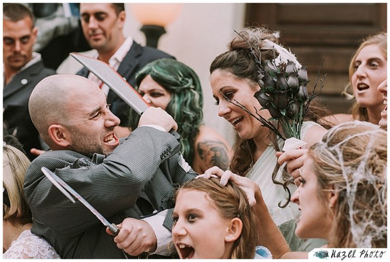 Zombie Wedding – Snug Harbor – Hazel Photo Weddings