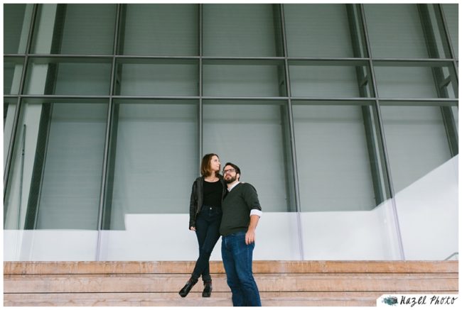 ICA Boston Engagement - Hazel Photo Weddings