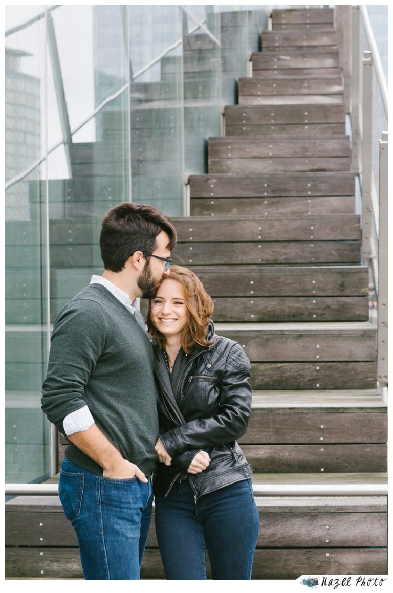ICA Boston Engagement - Hazel Photo Weddings