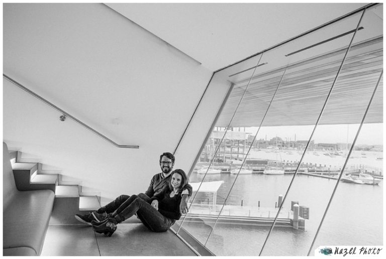 ICA Boston Engagement - Hazel Photo Weddings