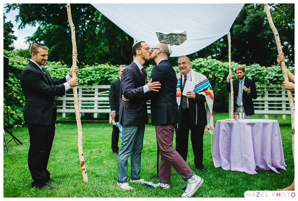 Reconstructionist Jewish Wedding - Commander's Mansion - Hazel Photo ...