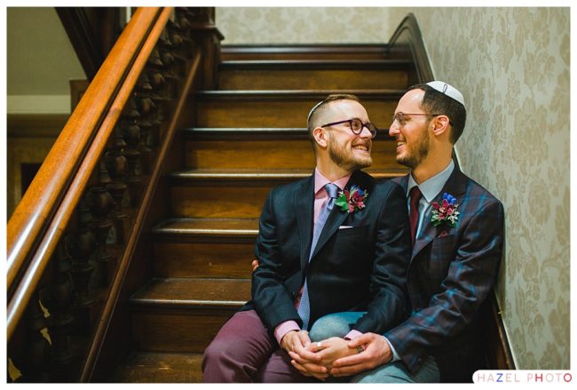 Reconstructionist Jewish Wedding - Commander's Mansion - Hazel Photo ...
