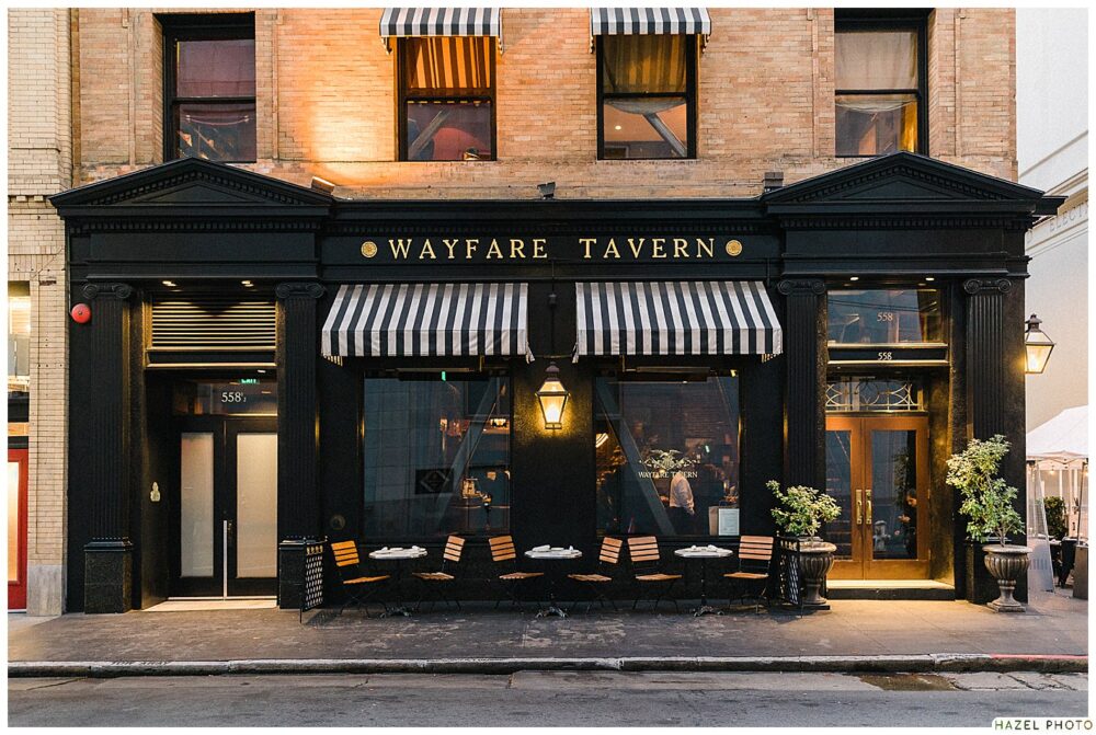 Wayfare Tavern Wedding Reception - Hazel Photo Weddings